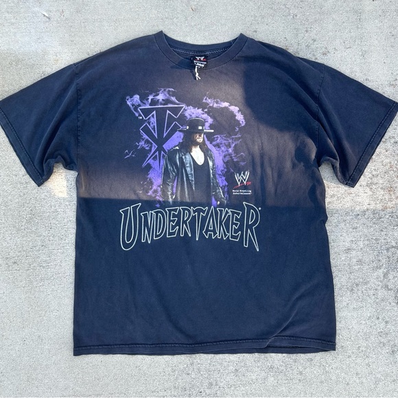 Vintage | Shirts | Vintage Wrestling Tee 9s Undertaker Wwe Promo Merch ...